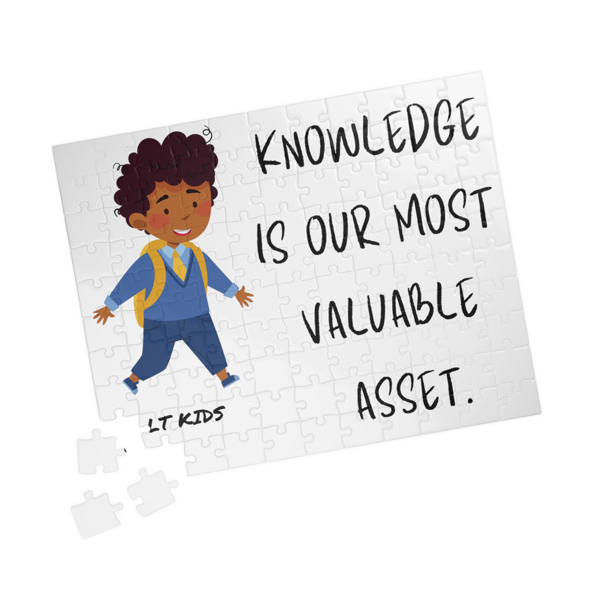 Knowledge ~ Boy Puzzle (110-piece) – Legible Tea